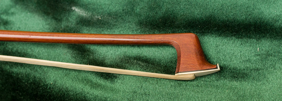 Violin bow by Brazilian bow maker S Trindade Lyons violins – Lyons Violins